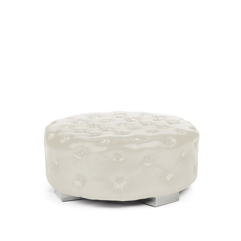 Rent Bernhardt Ottoman - Creme Banquettes & Baroque Seating in Montreal ...